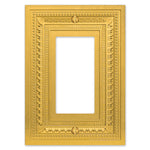 Filigree Border - Satin Gold – Amerelle Wallplates