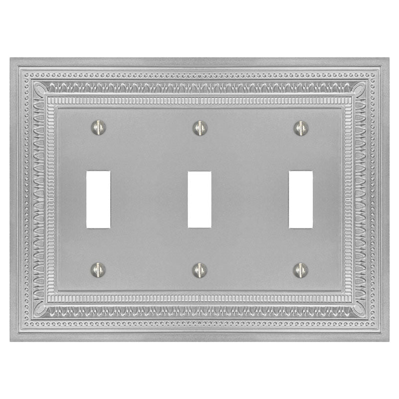 Filigree Border - Satin Nickel – Amerelle Wallplates
