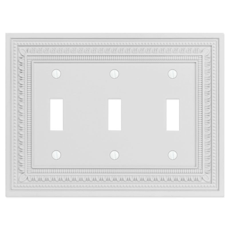 Filigree Border - Matte White – Amerelle Wallplates